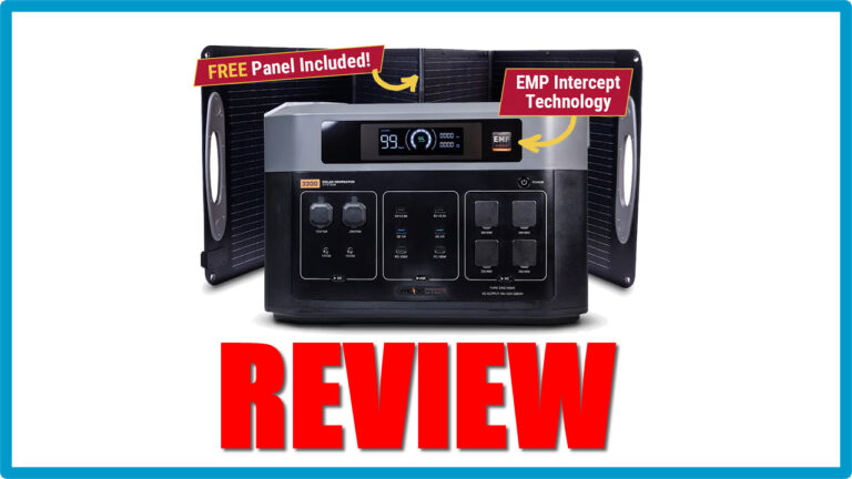 Grid Doctor 3300 Solar Generator System + EMP Protection Review: The ...